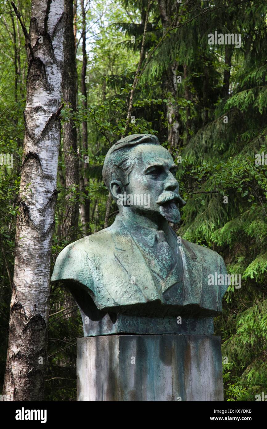 Lithuania, Southern Lithuania, Grutas, Grutas Park, sculpture park of ...