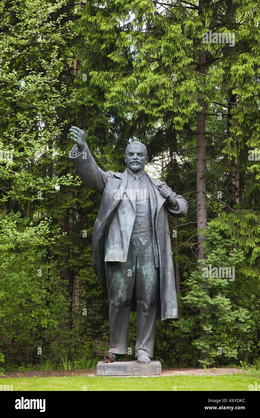 Lithuania, Southern Lithuania, Grutas, Grutas Park, sculpture park of ...