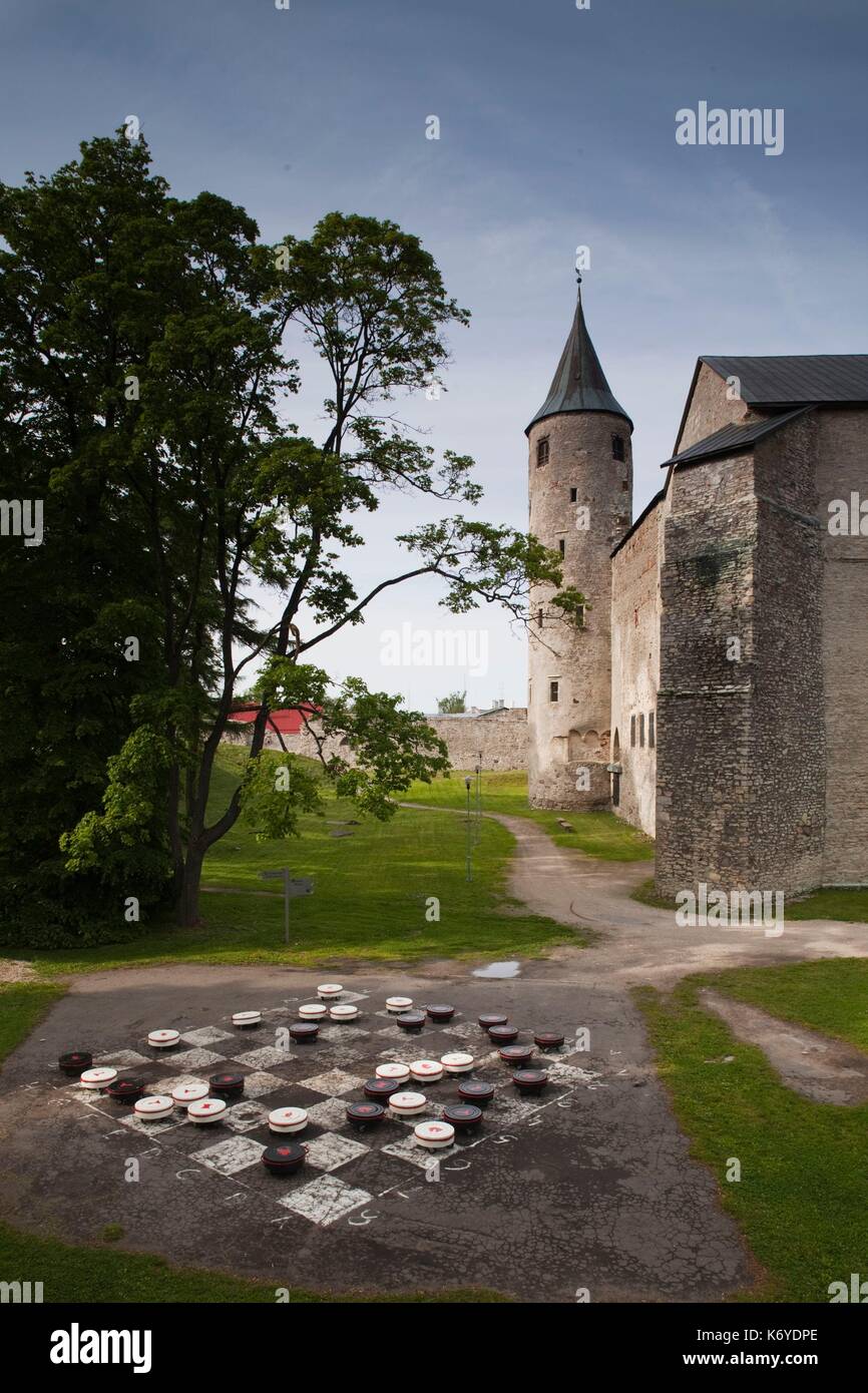 Estonia, Western Estonia, Haapsalu, Bishop's Castle, 13th century ...