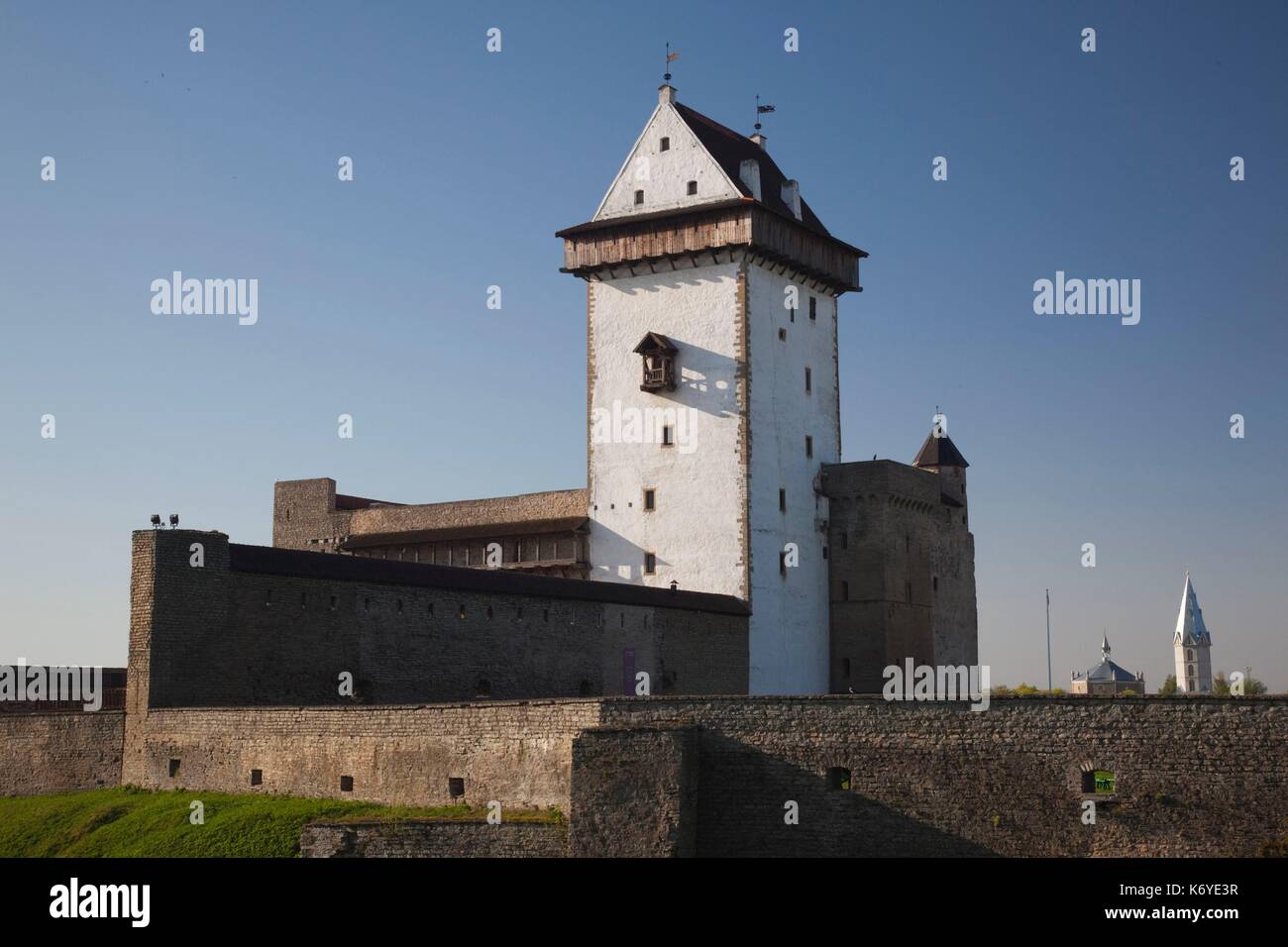Estonia, Northeastern Estonia, Narva, Narva Castle, 13th century ...