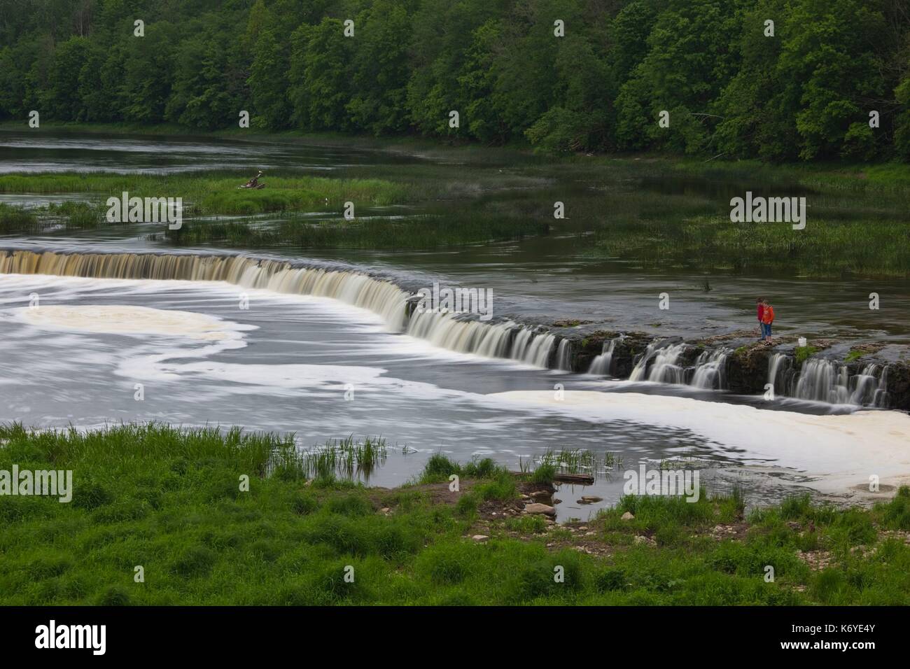 Latvia, Western Latvia, Kurzeme Region, Kuldiga, Ventas Rumba, Kuldiga ...