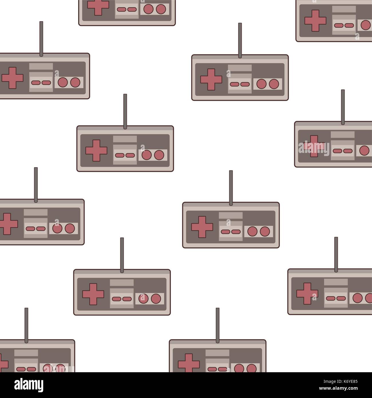Classic gamepad background Stock Vector Image & Art - Alamy
