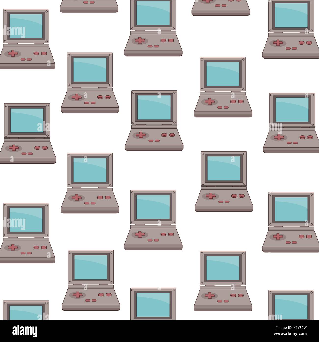 Portable Videogame console background Stock Vector Image & Art - Alamy