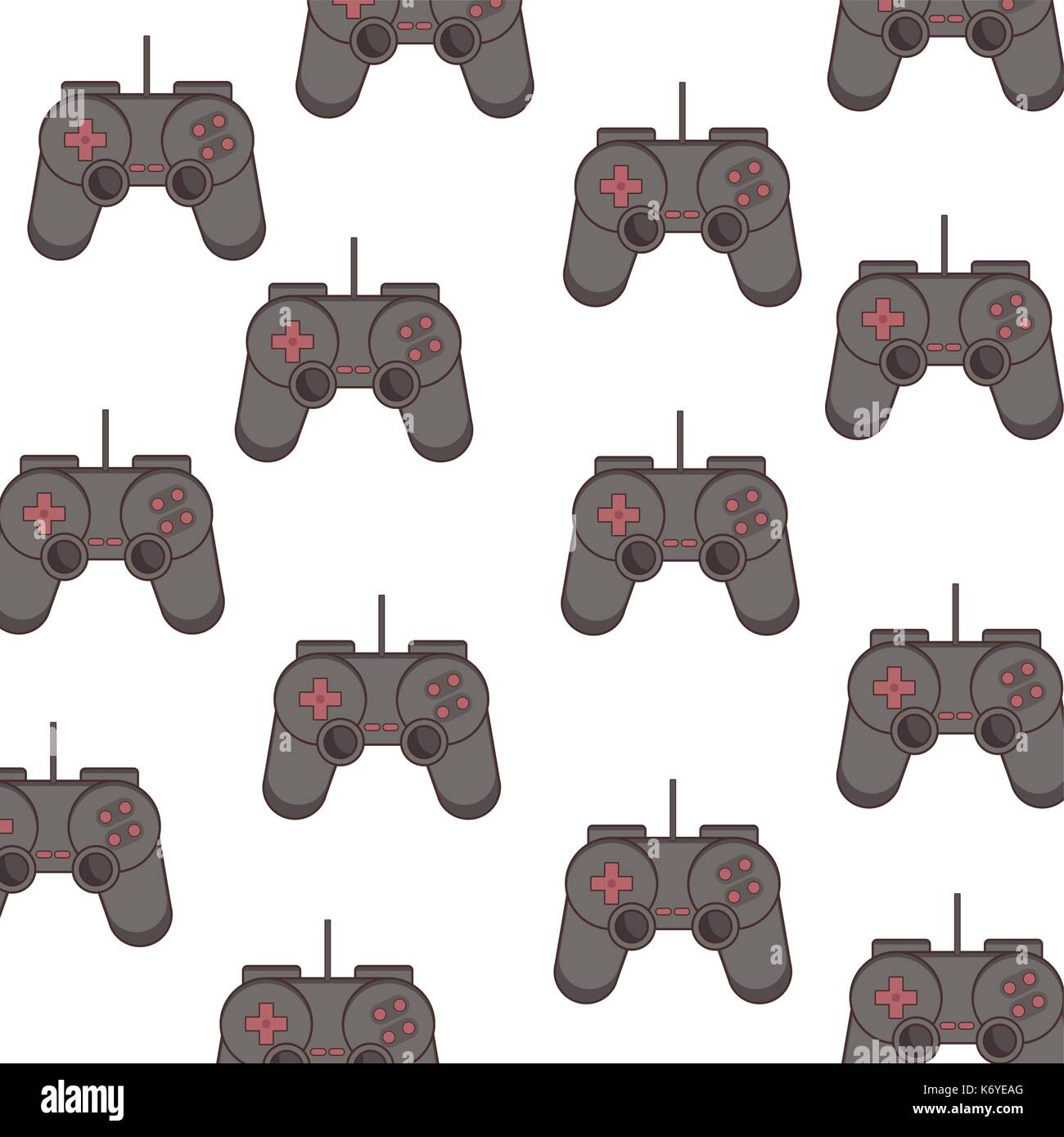 Retro gamepad icons set Stock Vector Images - Alamy