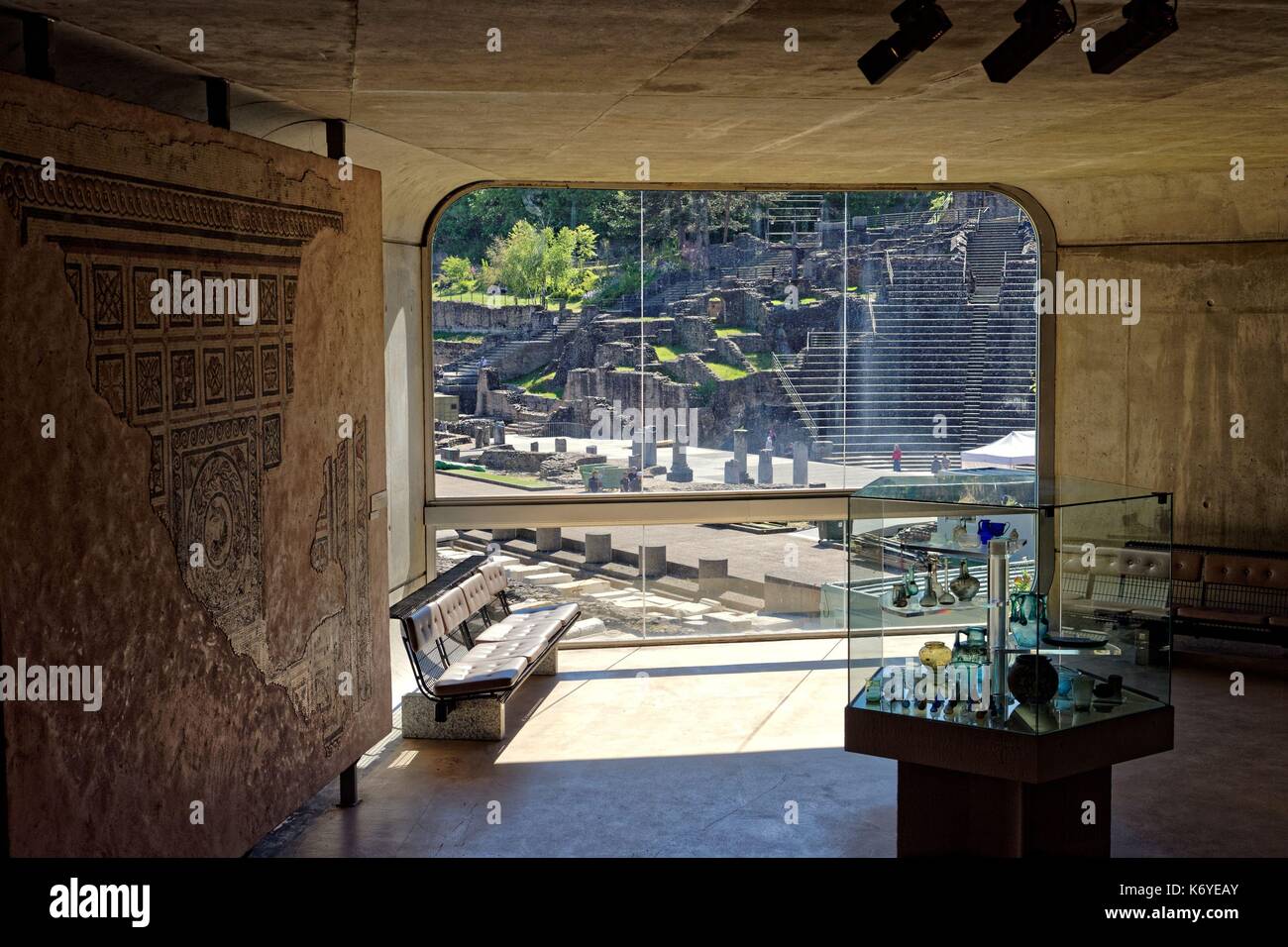 Gallo roman museum of lyon fourvière hi-res stock photography and ...