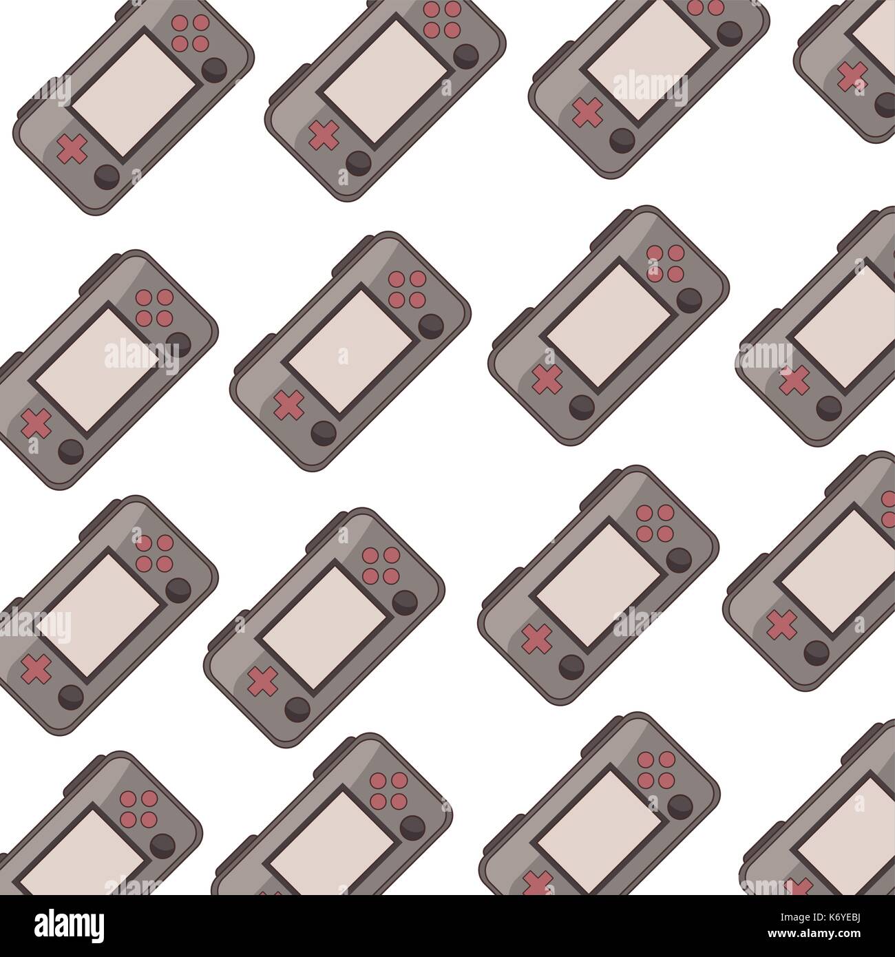 Portable Videogame console background Stock Vector Image & Art - Alamy