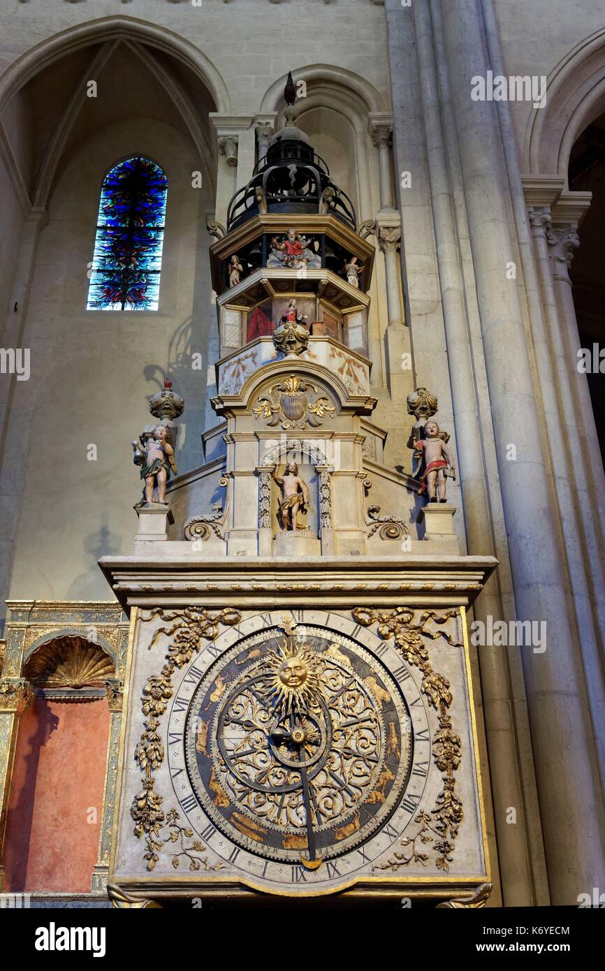 Astronomical Clock Of Lyon High Resolution Stock Photography and Images ...