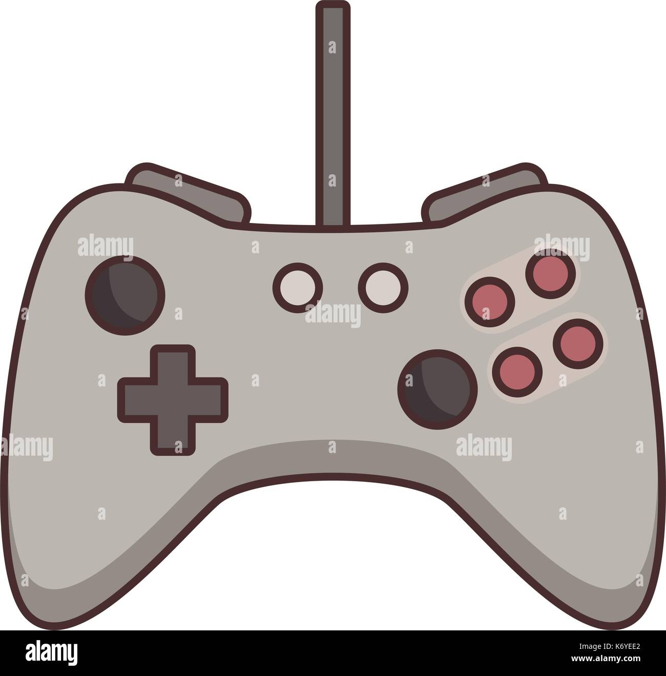 Console gamepad console Stock Vector Image & Art - Alamy