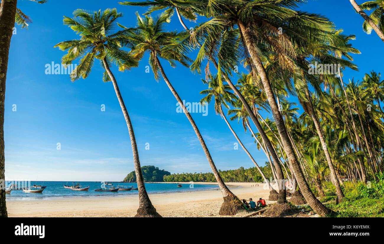 Myanmar (Burma), Rakhine state (or Arakan state), Thandwe district ...