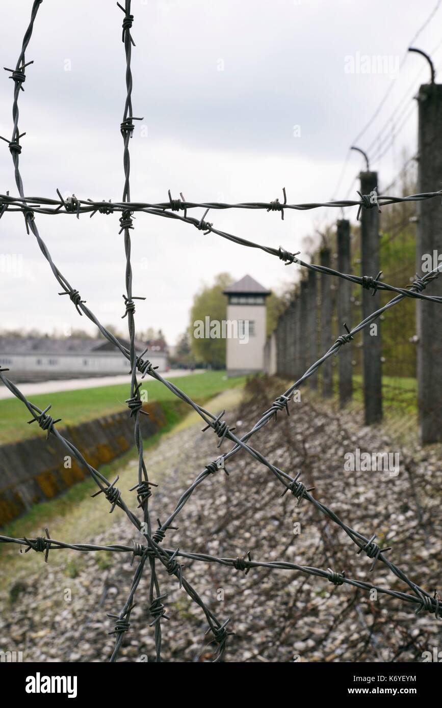 Germany, Bavaria, Munich (MŸnchen), Dachau Concentration Camp Memorial ...