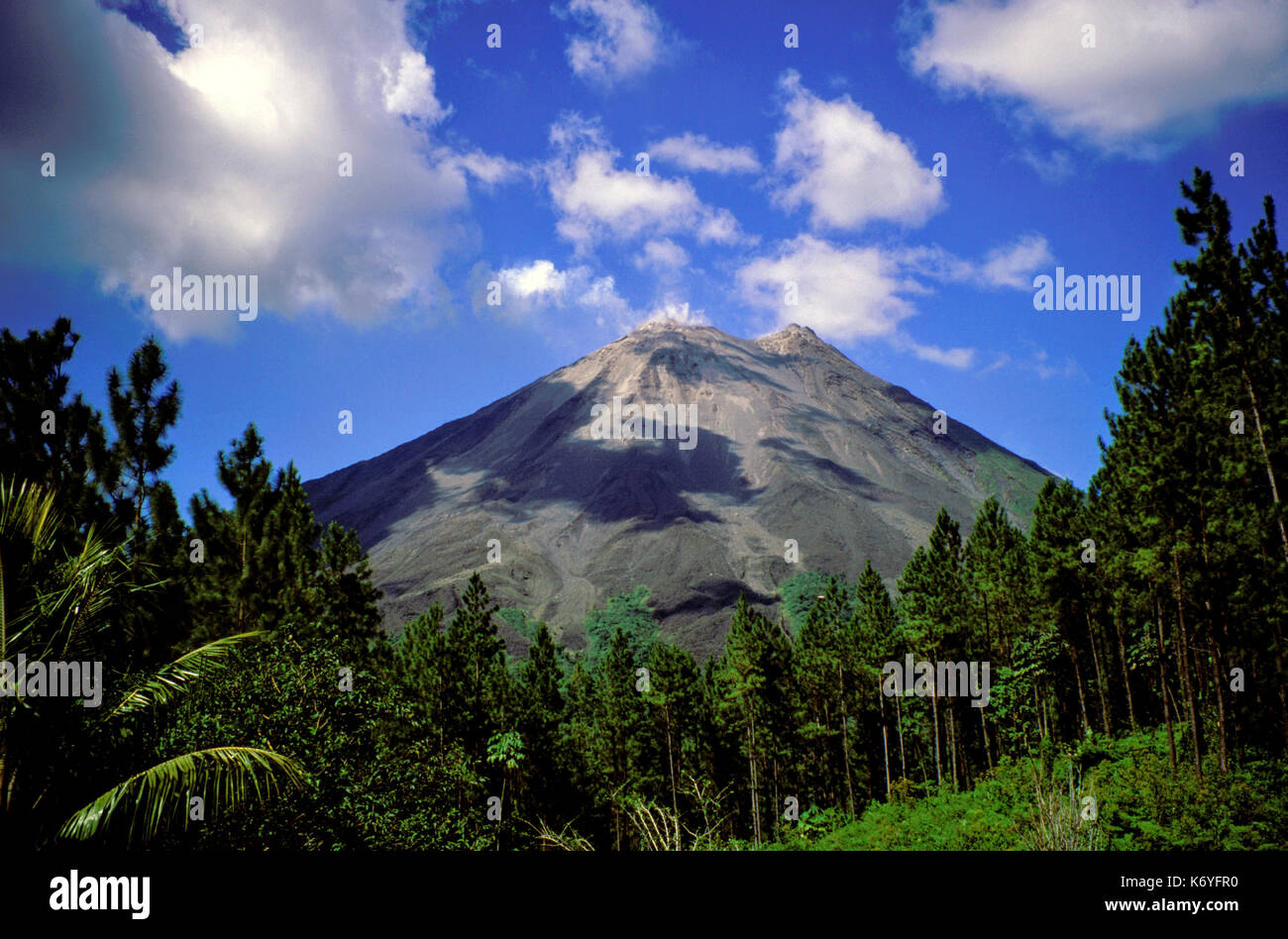 Arenal active volcano national park Costa rica Stock Photo - Alamy