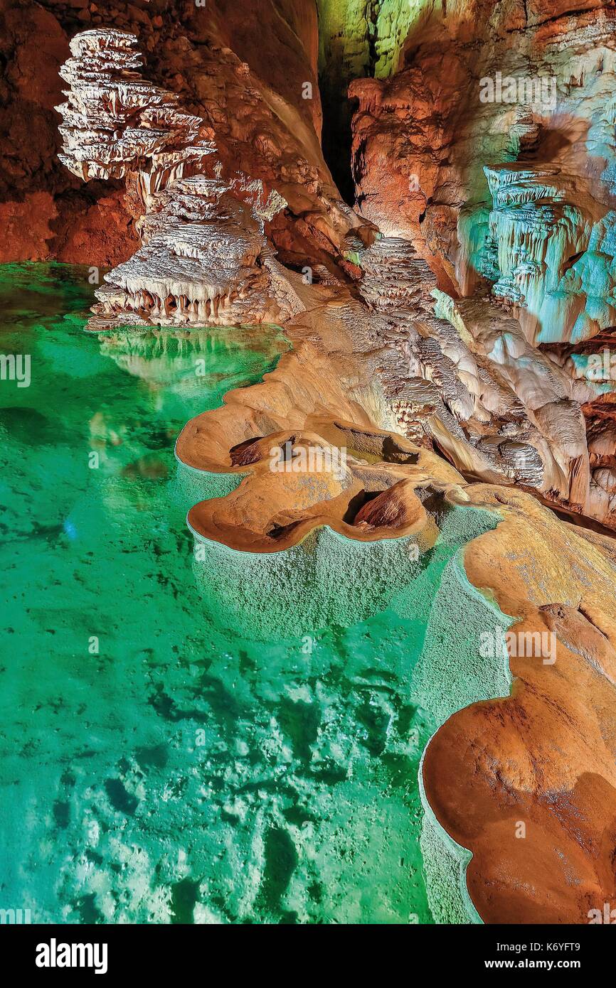 France, Lot, listed at Great Tourist Sites in Midi Pyrenees, Padirac ...