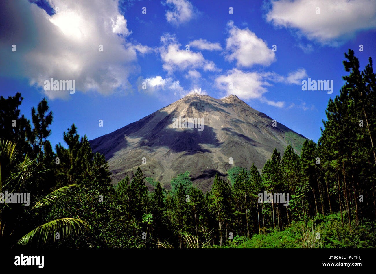 Arenal active volcano national park Costa rica Stock Photo - Alamy