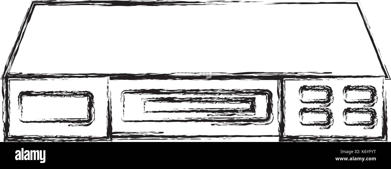 VHS player isolated Stock Vector Image & Art - Alamy