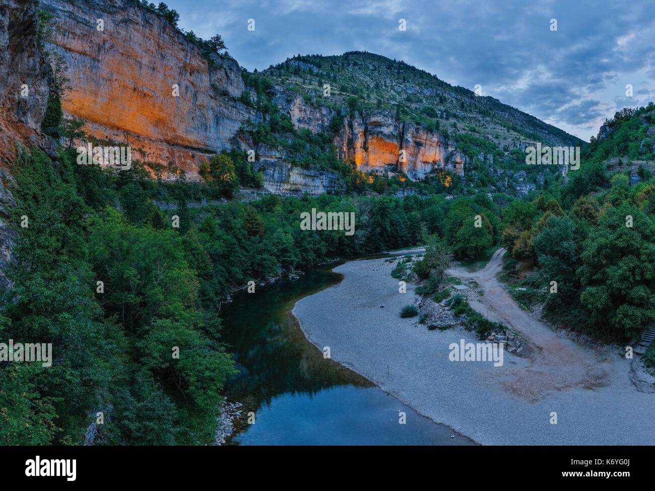 France, Lozere, Cevennes national Park, listed as World Heritage by ...
