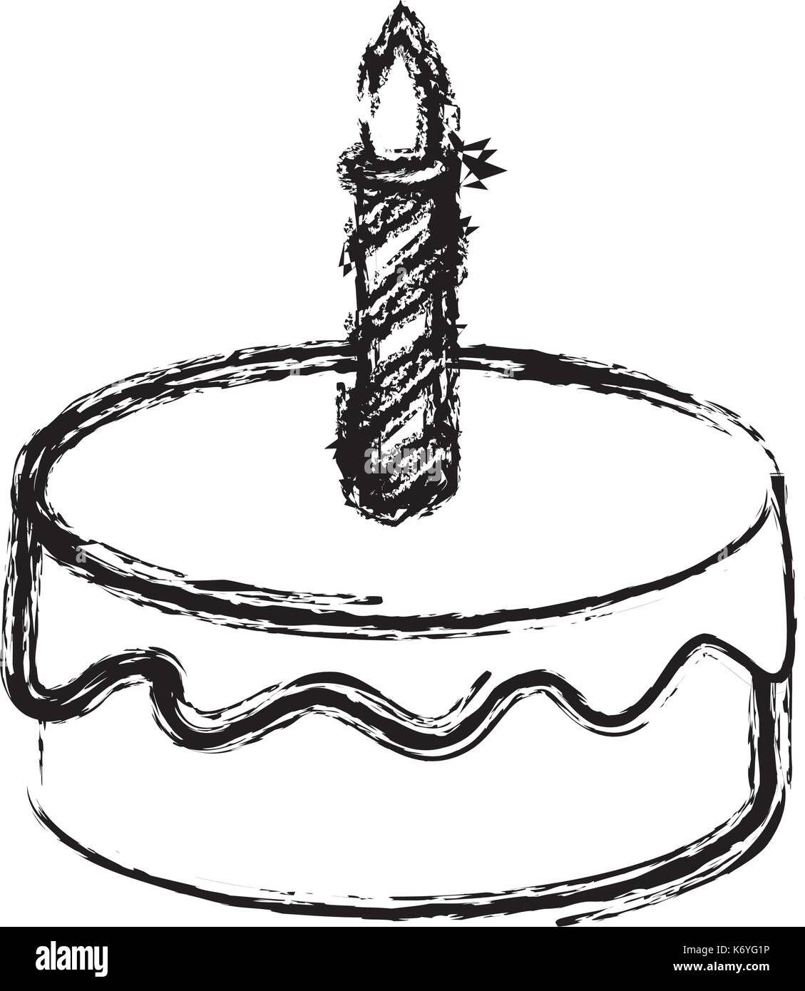 Birthday cake isolated Stock Vector Image & Art - Alamy Birthday cake isolated Stock Vector Image & Art - Alamy