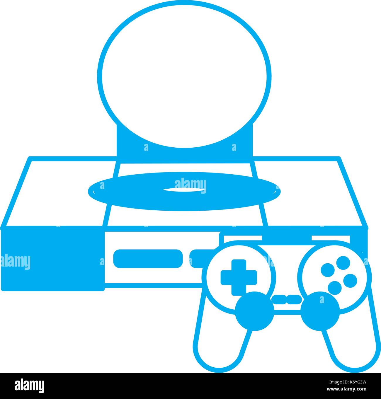 Console videogame isolated Stock Vector Image & Art - Alamy
