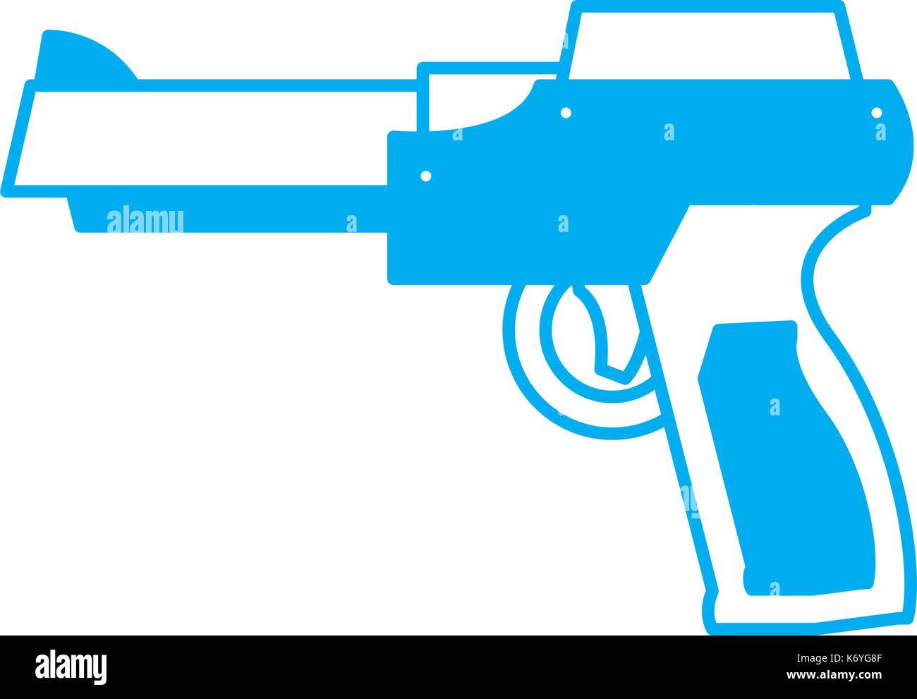 Videogame gun pistol Stock Vector Image & Art - Alamy