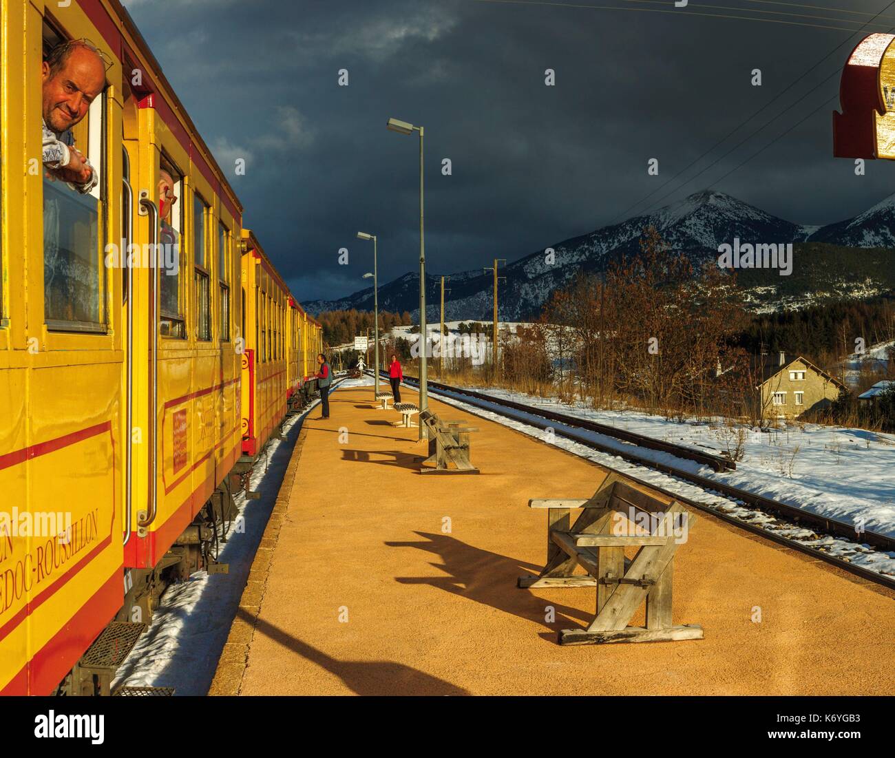 France, Pyrenees Orientales, Natural regional park Catalan Pyrenees ...