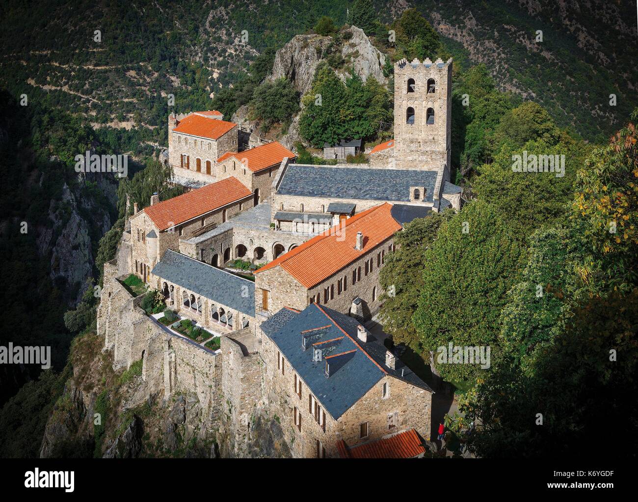 France, Pyrenees Orientales, Natural regional park Catalan Pyrenees, St ...