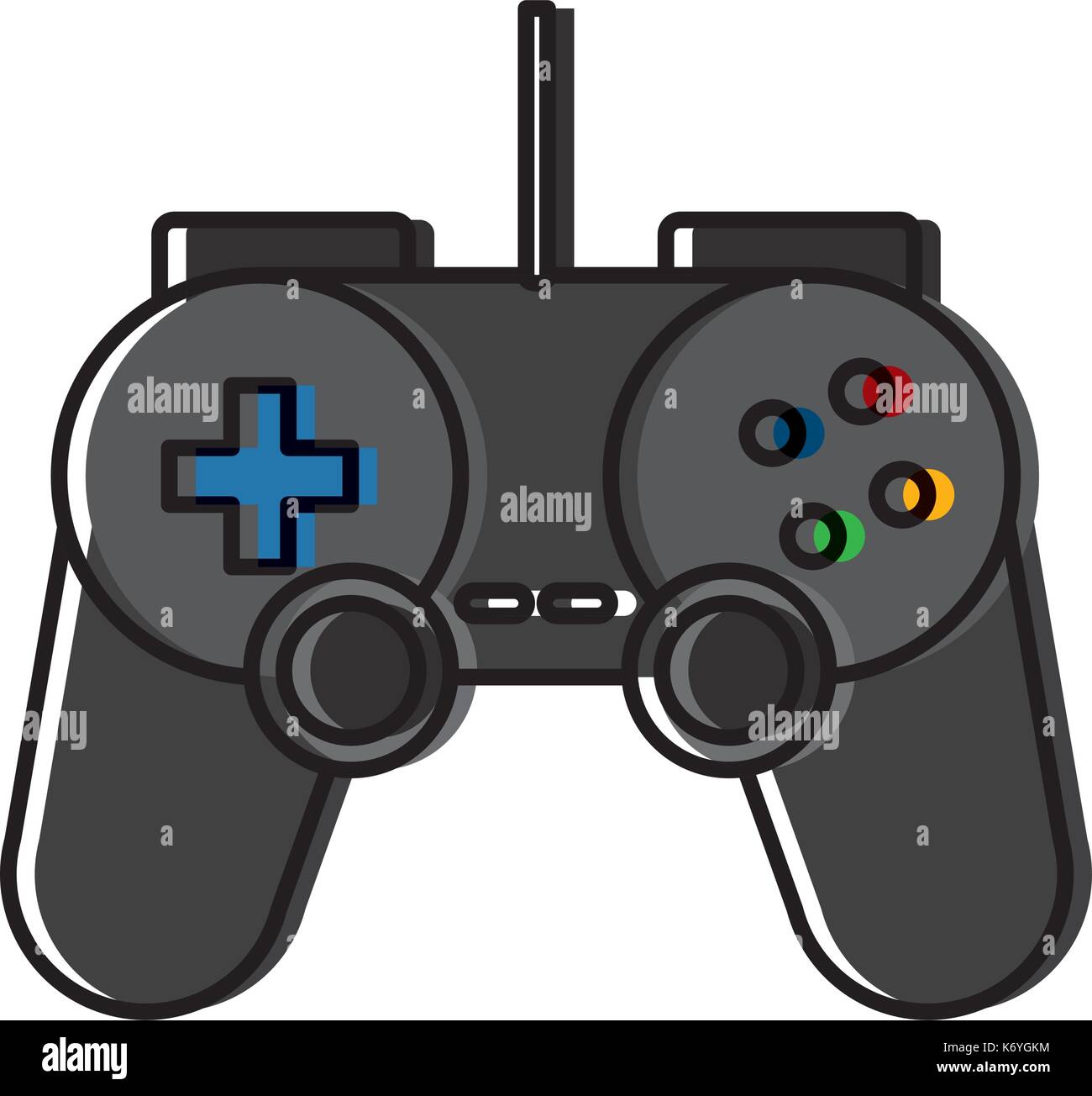 Console gamepad console Stock Vector Image & Art - Alamy
