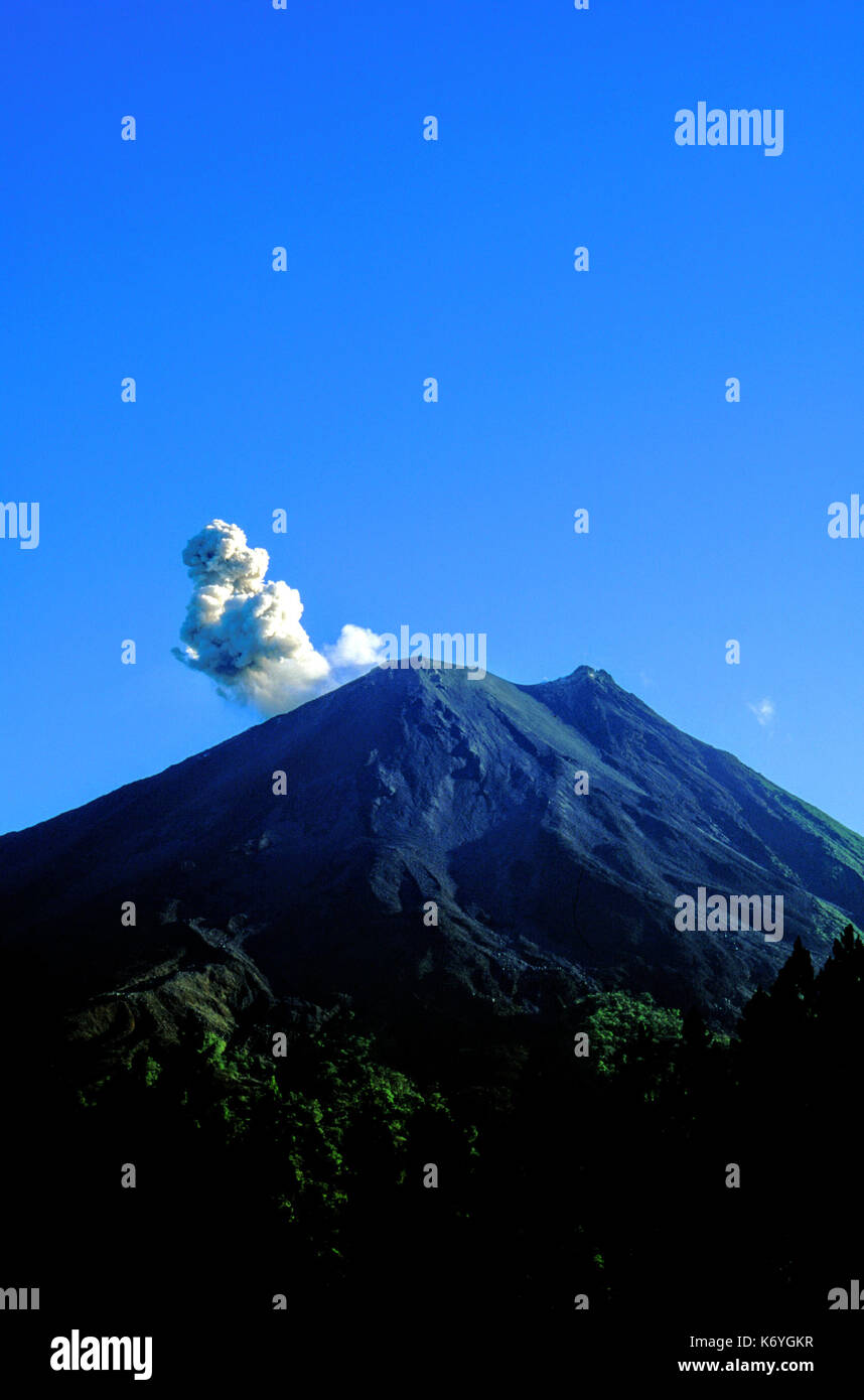 Arenal active volcano national park Costa rica Stock Photo - Alamy