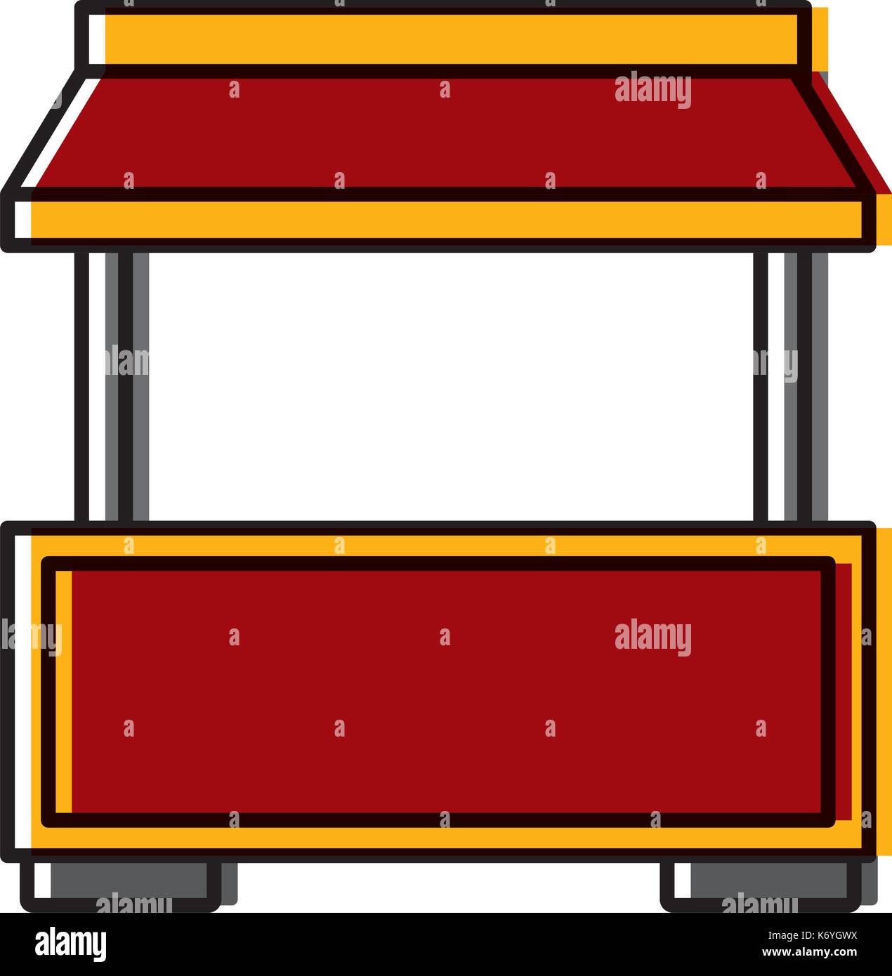 Caf building Stock Vector Images - Alamy