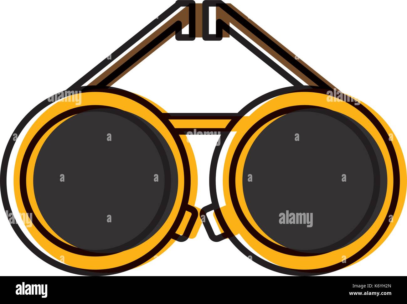 Nerd glasses isolated Stock Vector Image & Art - Alamy
