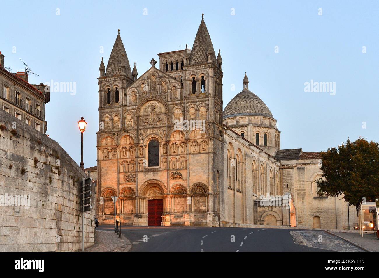 France, Charente, Angouleme, St Pierre cathedral Stock Photo - Alamy