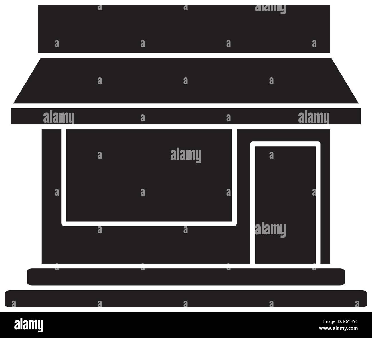 Store building symbol Stock Vector Image & Art - Alamy