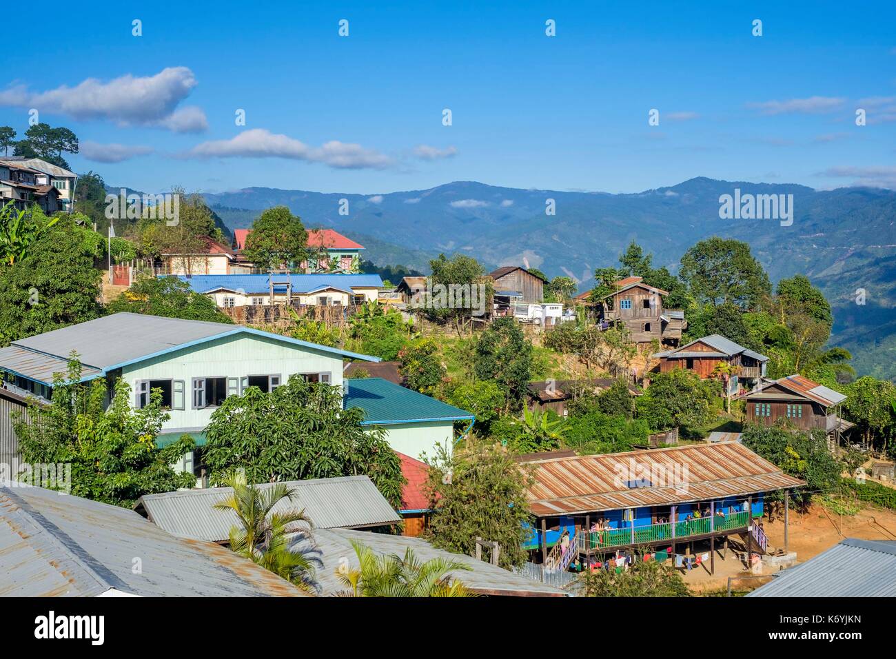Mindat chin state myanmar hi-res stock photography and images - Alamy