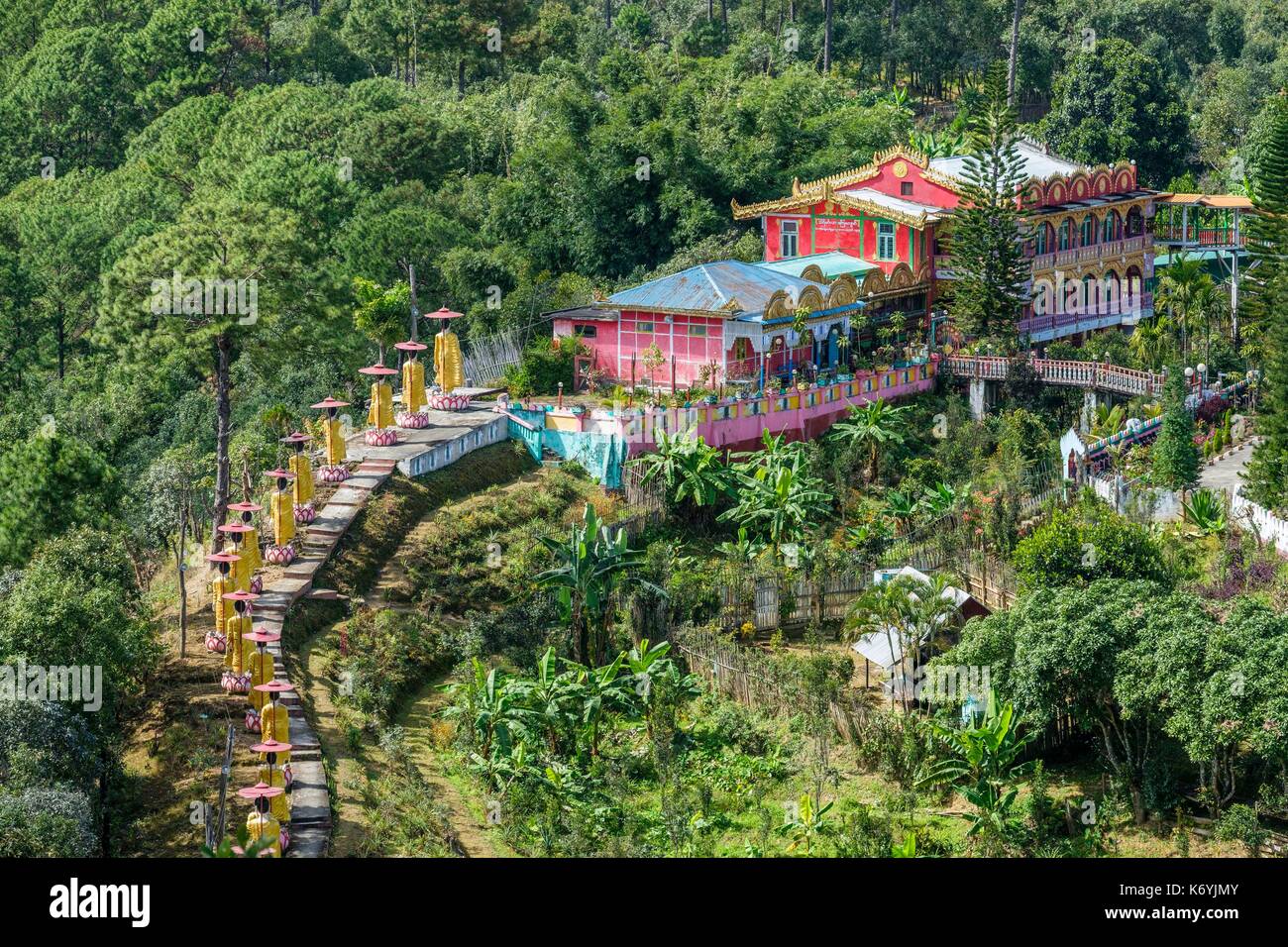 Mindat chin state myanmar hi-res stock photography and images - Alamy