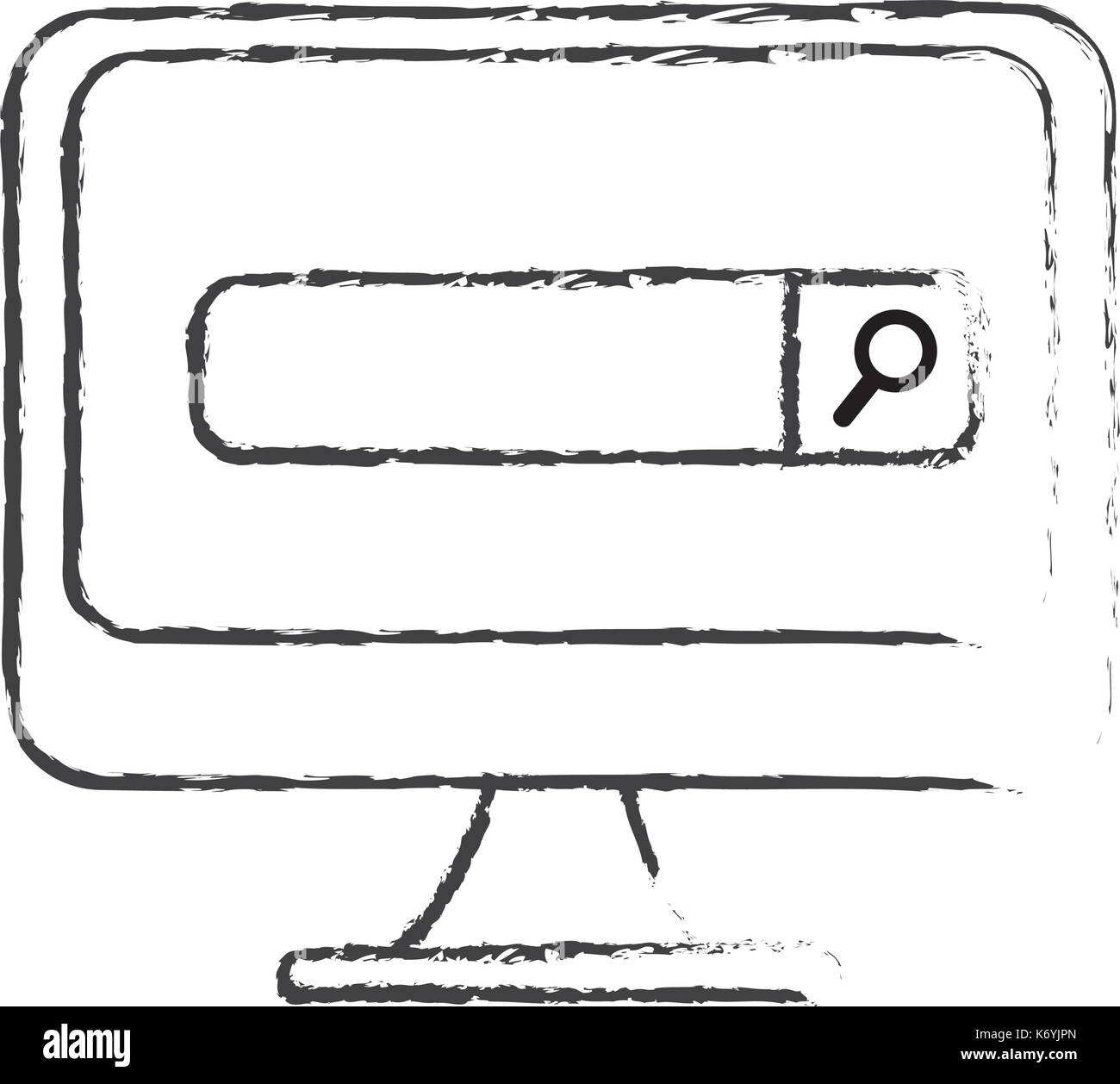 figure technology computer to business information Stock Vector Image ...