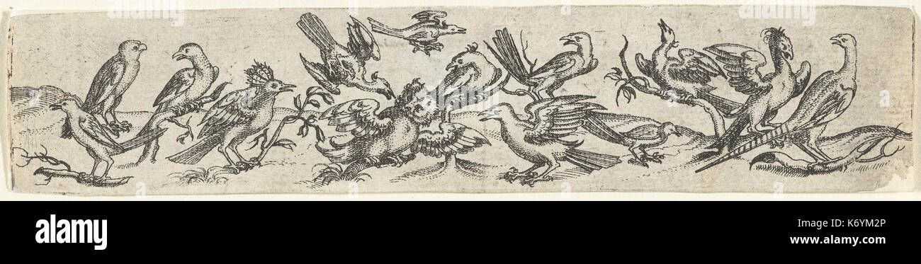 This illustration portrays a scene of a bird of prey (an owl) being ...