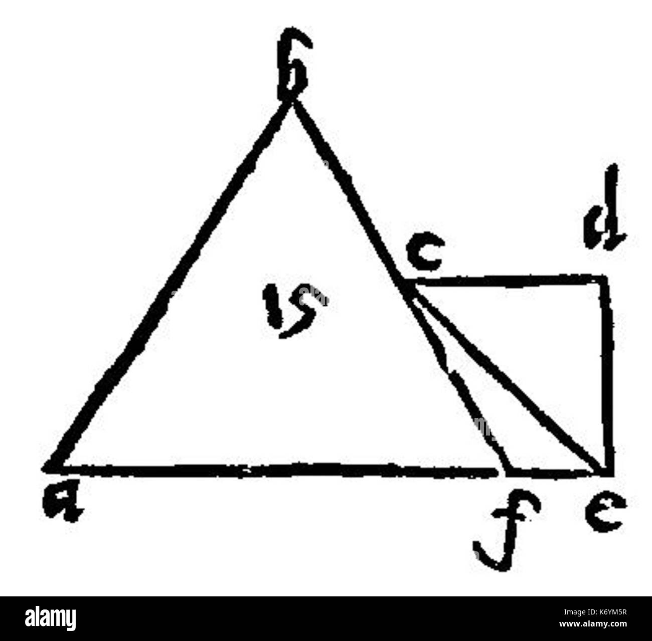 Euclid elements of geometry hi-res stock photography and images - Alamy