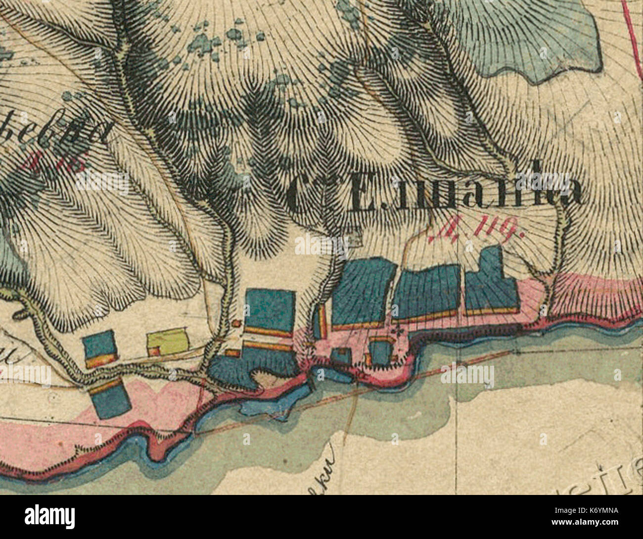 Mende map hi-res stock photography and images - Alamy