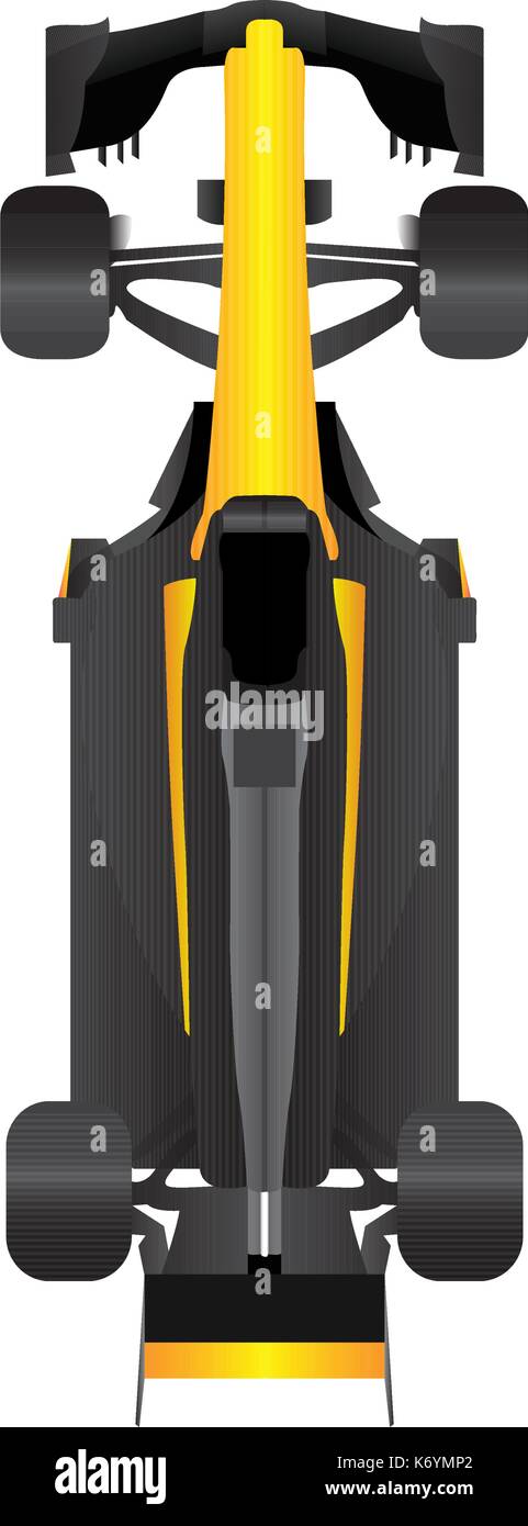 Top view of a racing car Stock Vector Image & Art - Alamy