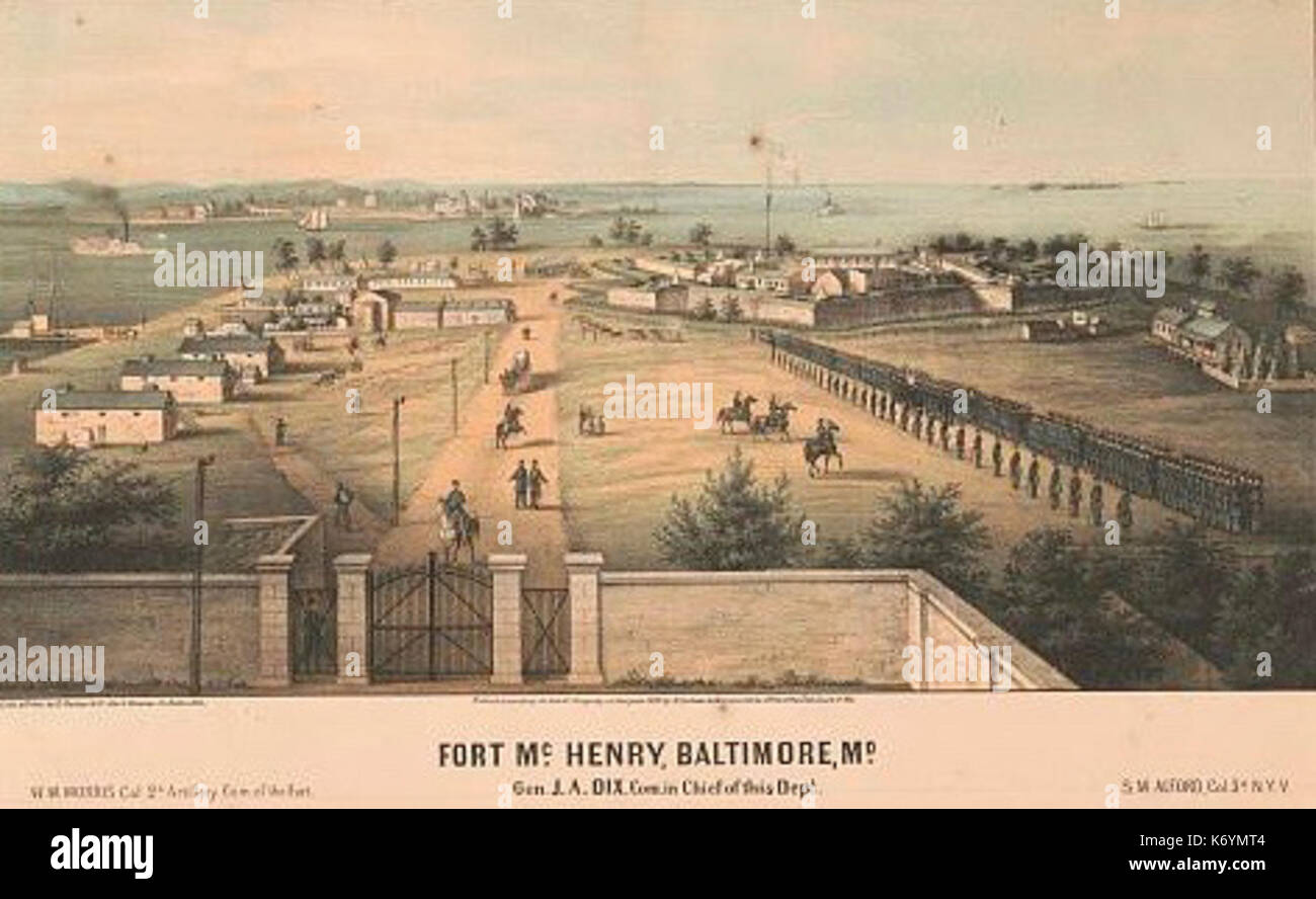 Map of mchenry hi-res stock photography and images - Alamy