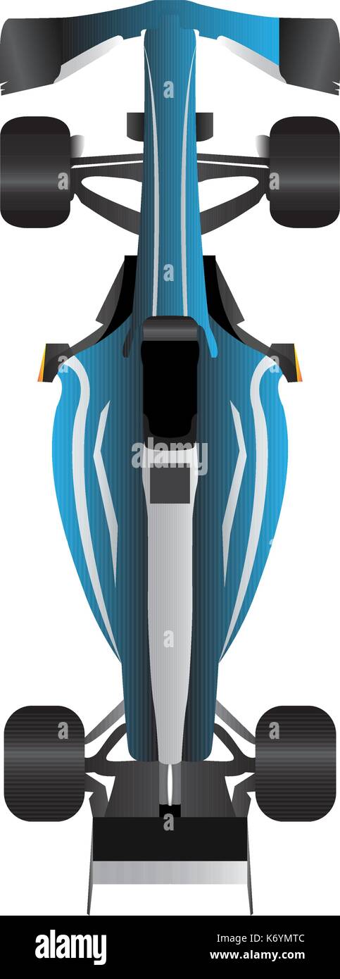 Top view of a racing car Stock Vector Image & Art - Alamy
