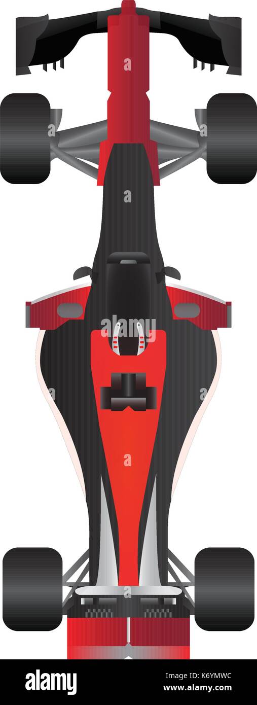 Top view of a racing car Stock Vector Image & Art - Alamy