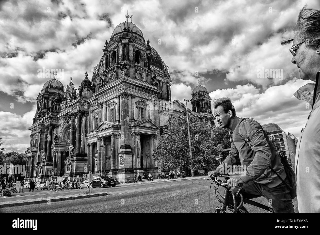 Germany Daily life in the Isle of Museums, near the Berliner Dom ...