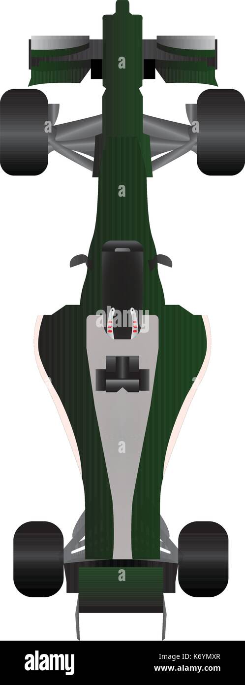 Top view of a racing car Stock Vector Image & Art - Alamy