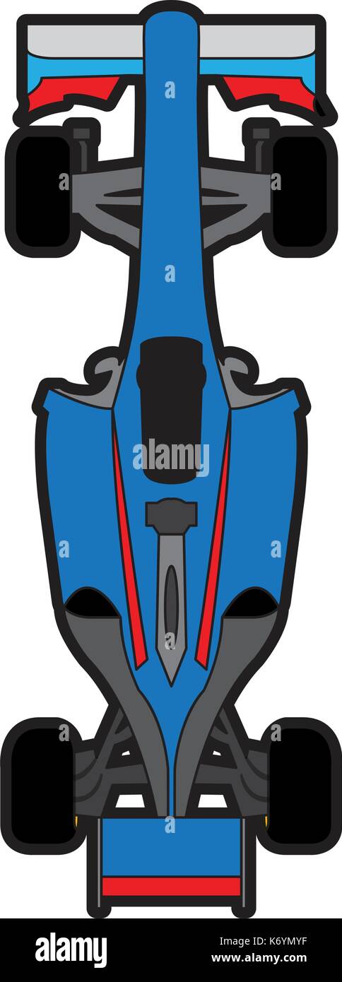 Top view of a racing car Stock Vector Image & Art - Alamy