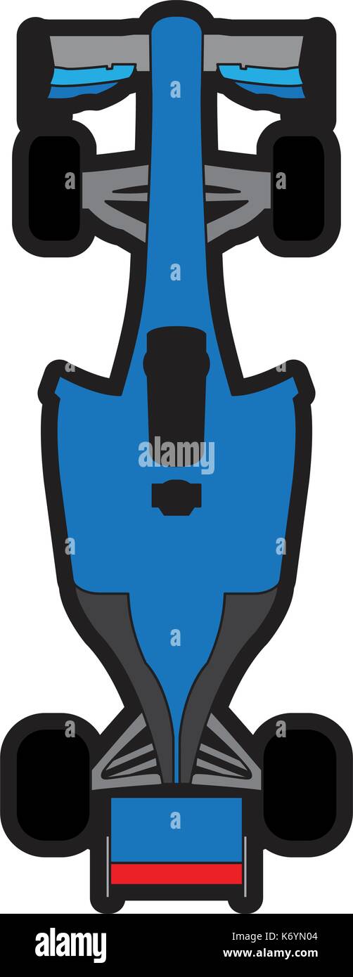 Top view of a racing car Stock Vector Image & Art - Alamy