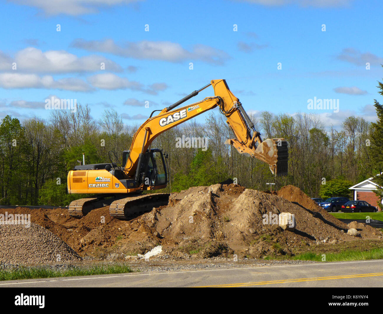 Hydraulic excavator hi-res stock photography and images - Alamy