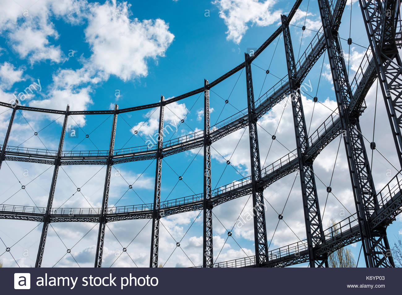Gas Holder Structure High Resolution Stock Photography and Images - Alamy