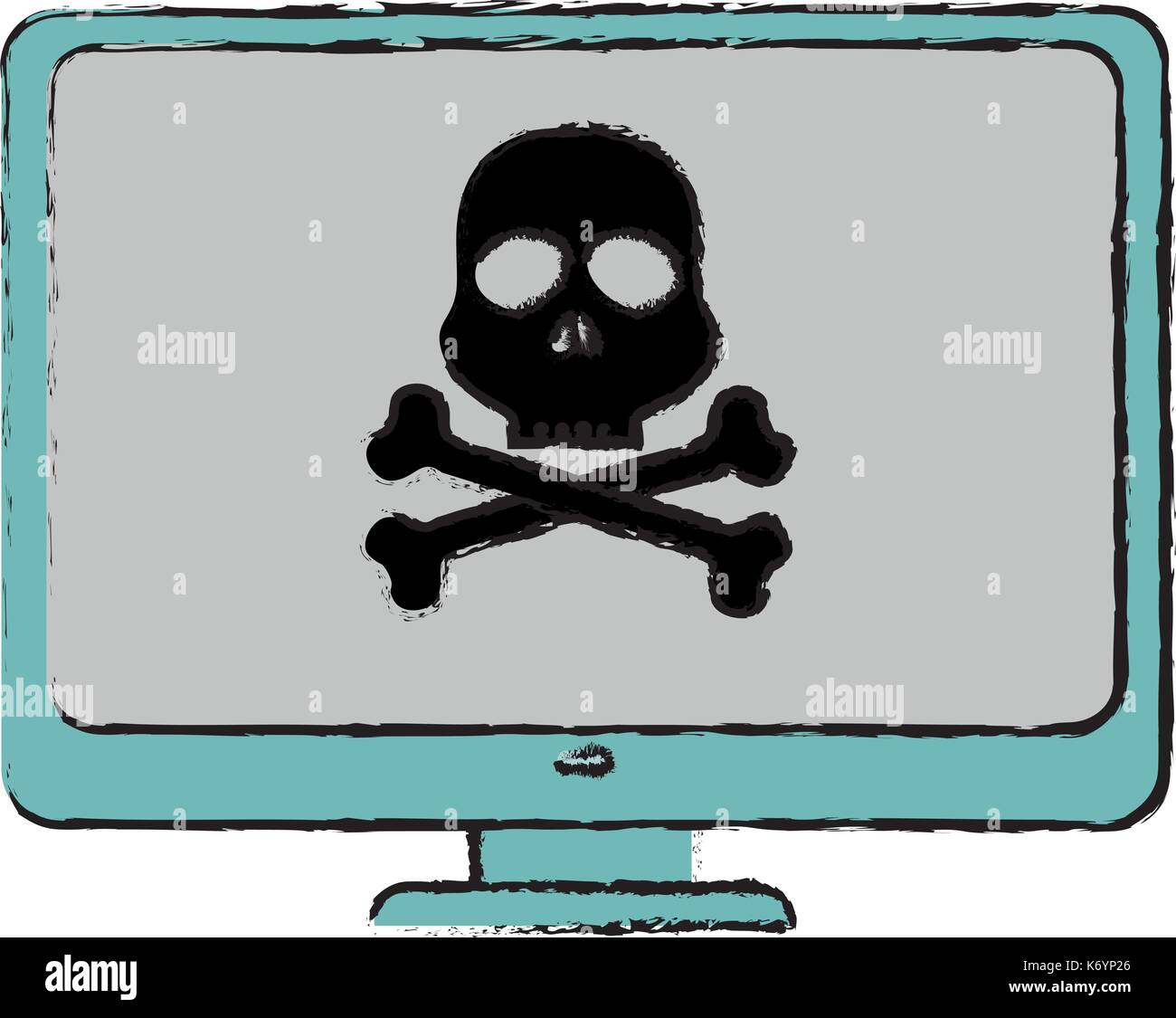 Computer Skull Crossbones High Resolution Stock Photography and Images ...