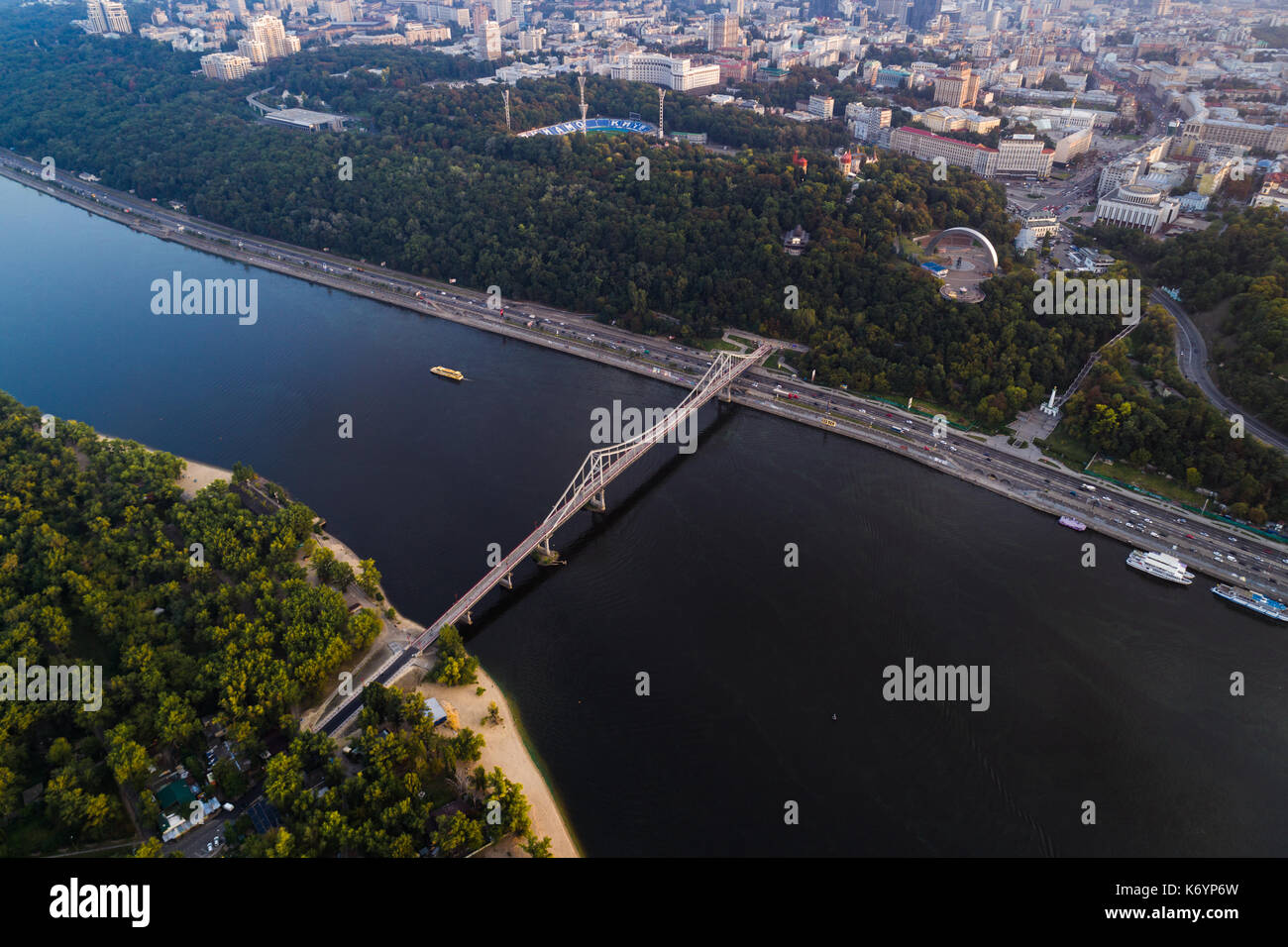 Aerial panoramic view metropolis large hi-res stock photography and ...