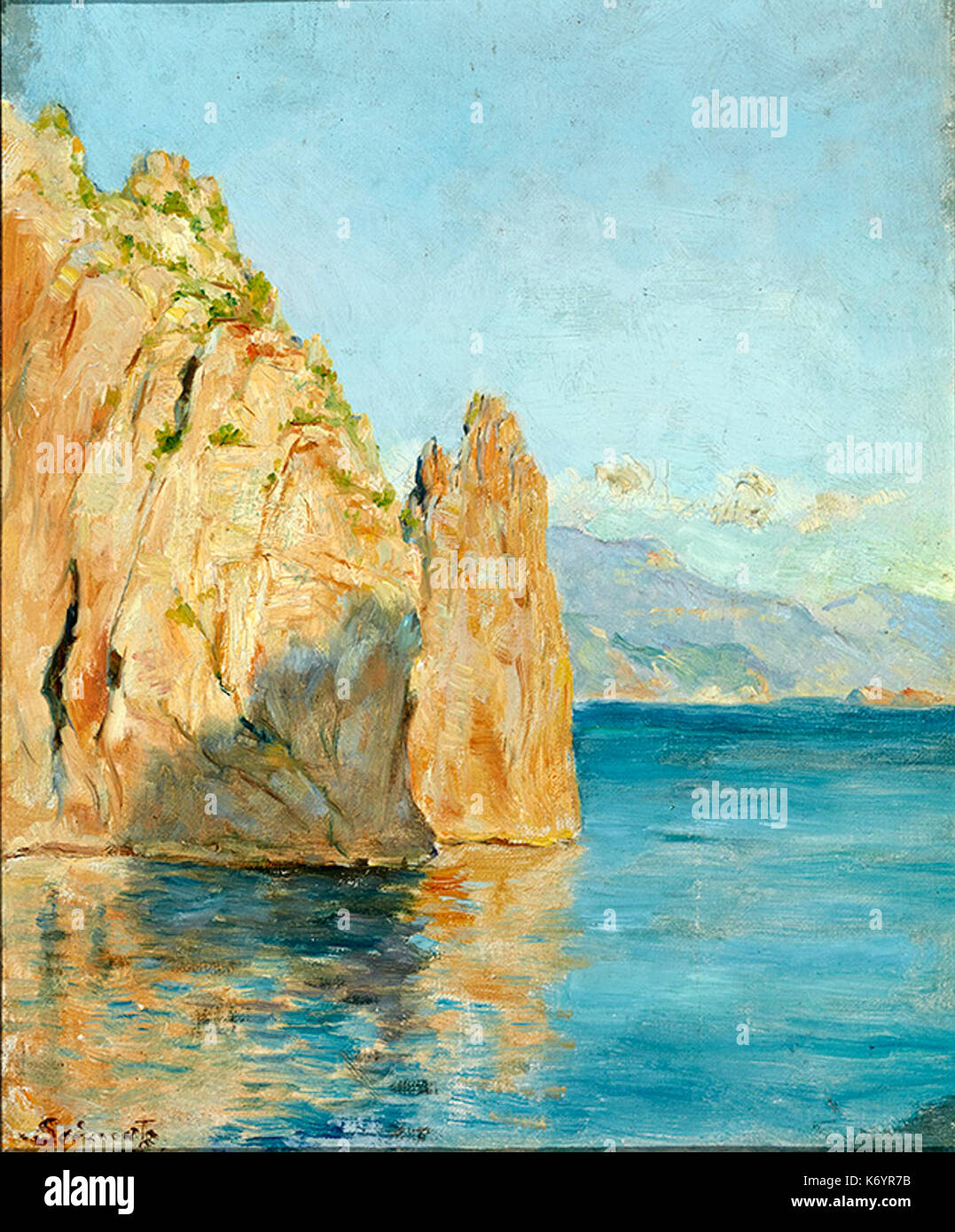 Vintage Map Of Capri High Resolution Stock Photography and Images - Alamy