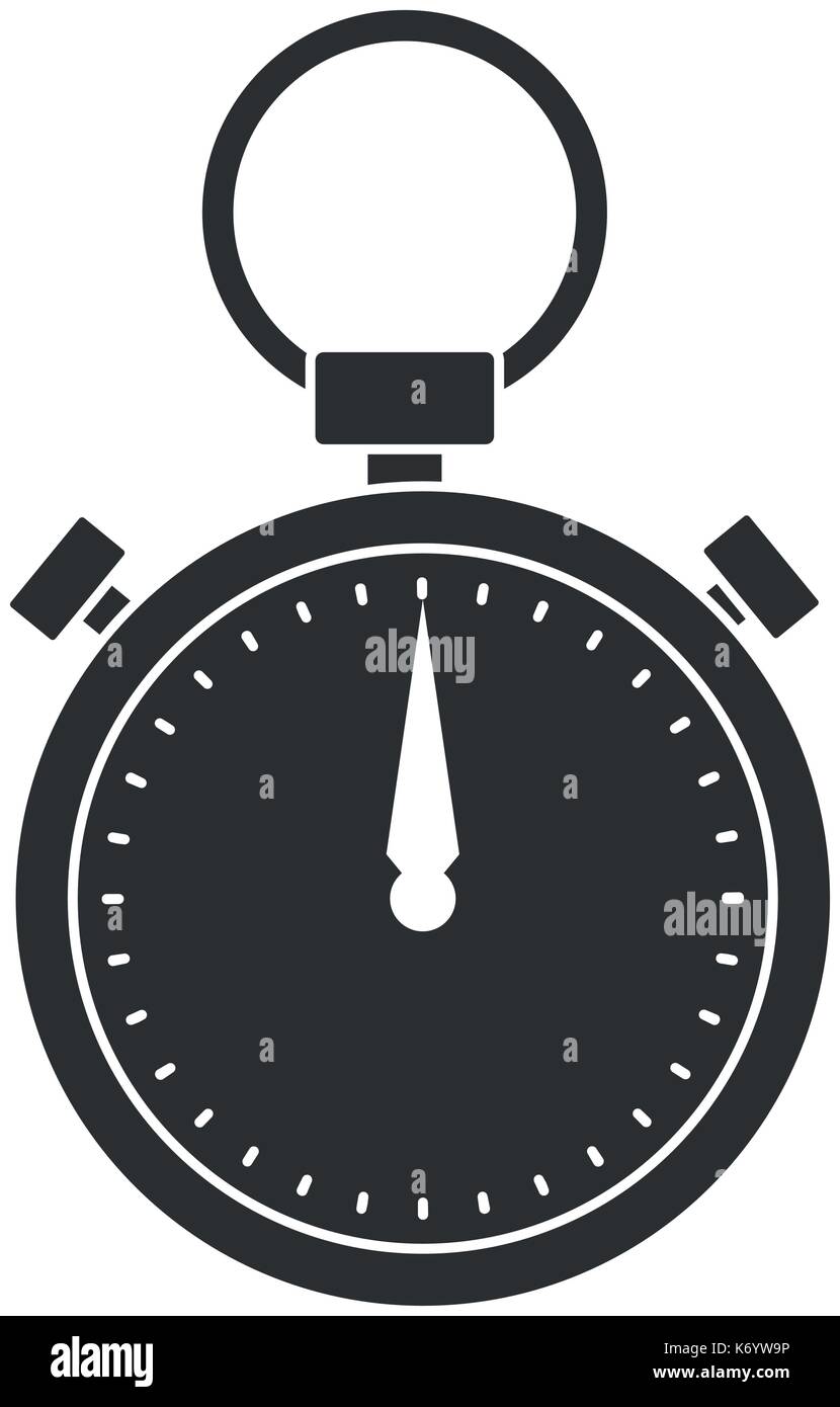Track and field stopwatch Stock Vector Images - Alamy